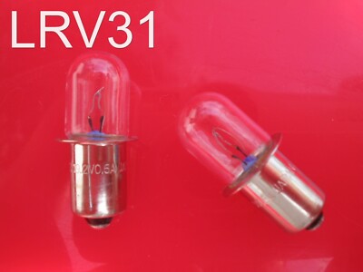 (2) PORTER CABLE #881 19v Volt Flashlight Replacement Xenon Bulbs / OEM ...