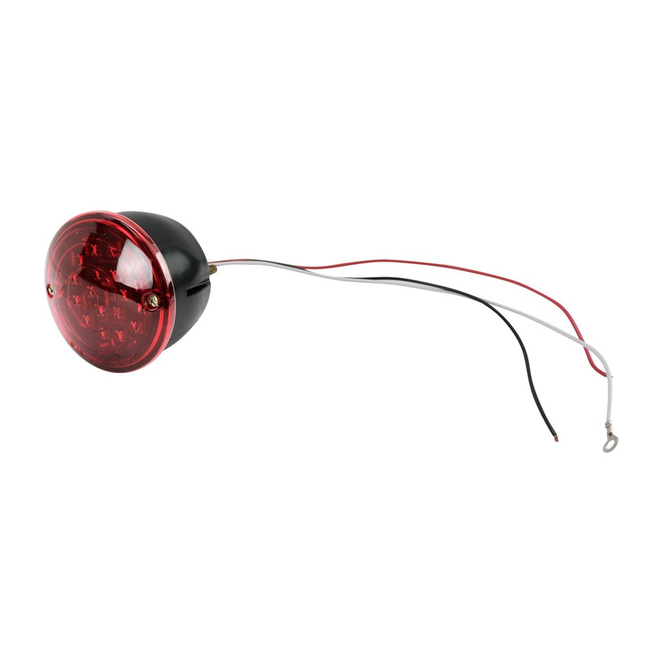 12V Round Red LED Stop Turn Trailer Light Compatible with T@B 320 Tail ...