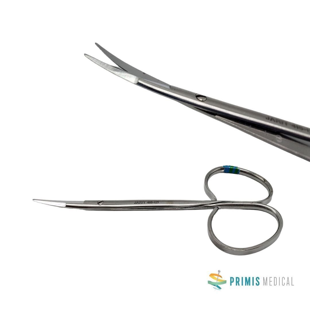 Jarit 415-121 Kaye Dissecting Scissors Serrated Curved 4-1/8" | eBay