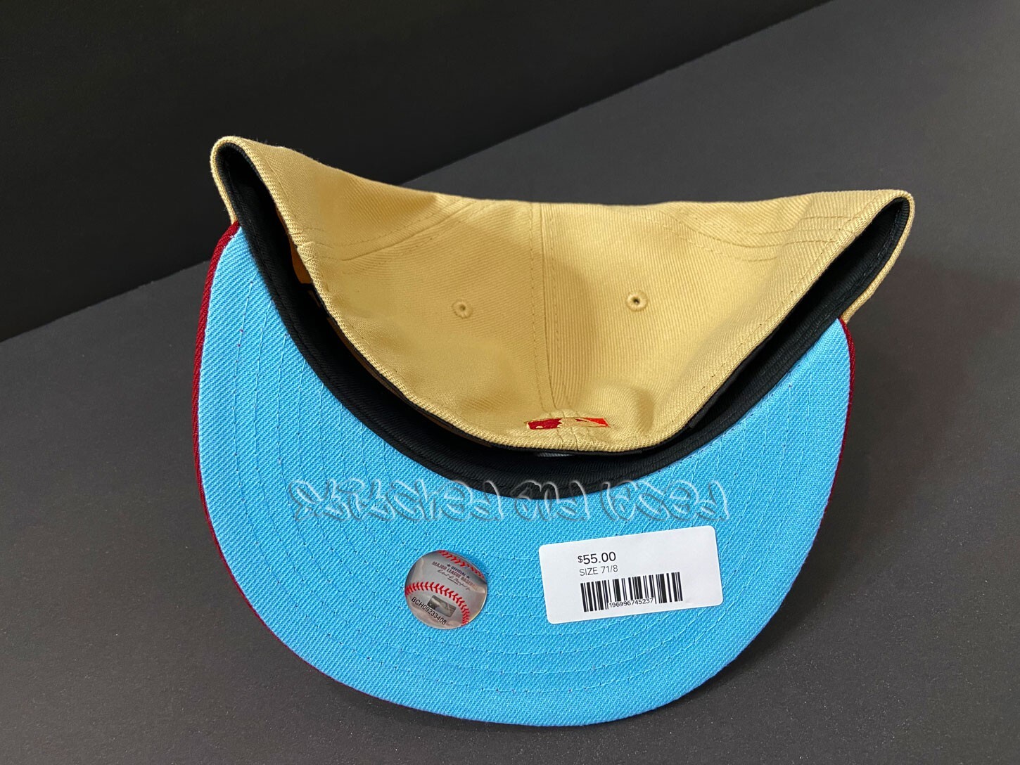 EXCLUSIVE SEATTLE MARINERS FITTED HAT VEGAS GOLD RED 40TH ANNIVERSARY ...
