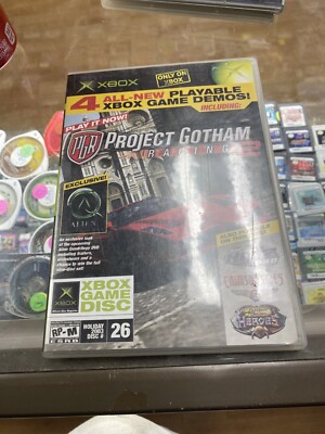 Original Xbox Project Gotham Racing 2 (2003 Demo Disc #26) | eBay