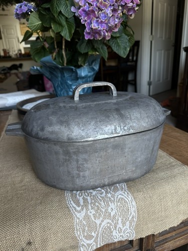 Vintage Wagner Ware Magnalite Oval Dutch Oven / Roaster 8 Qt #4265 | eBay