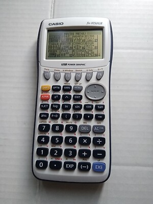 Casio USB Power Graphic Calculator FX-9750G2 | eBay