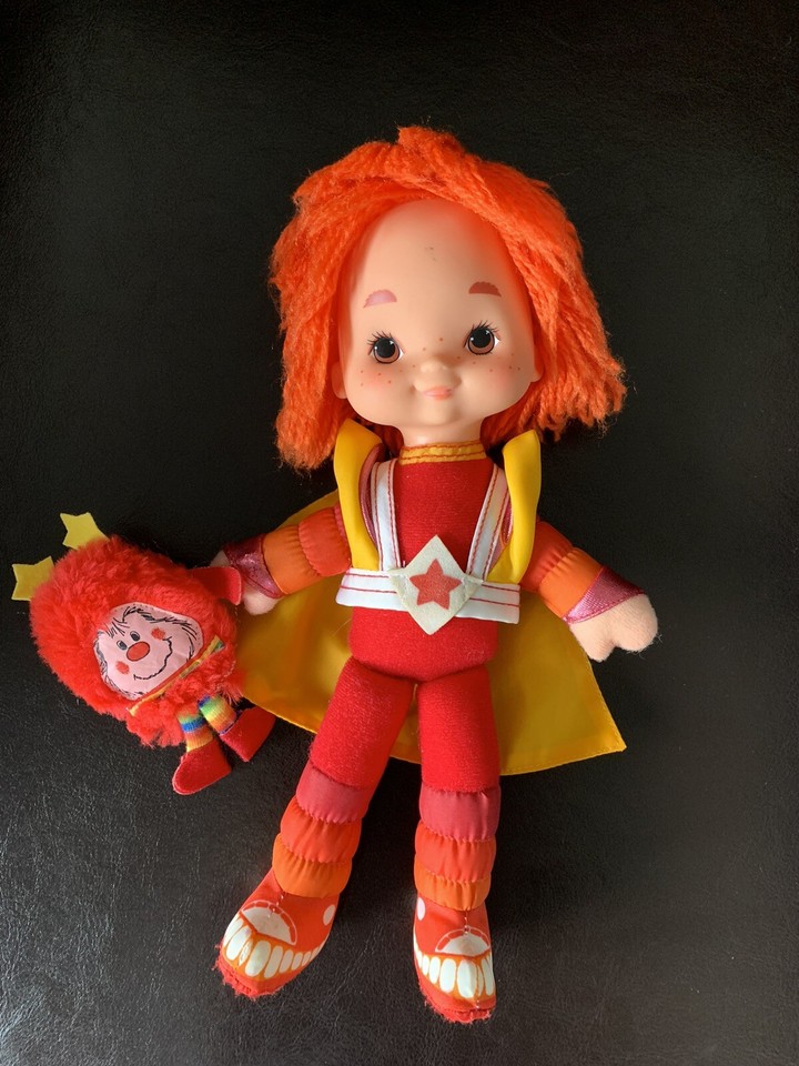 Vintage Mattel Hallmark Red Butler & Romeo Sprite RAINBOW BRITE 1983 | eBay