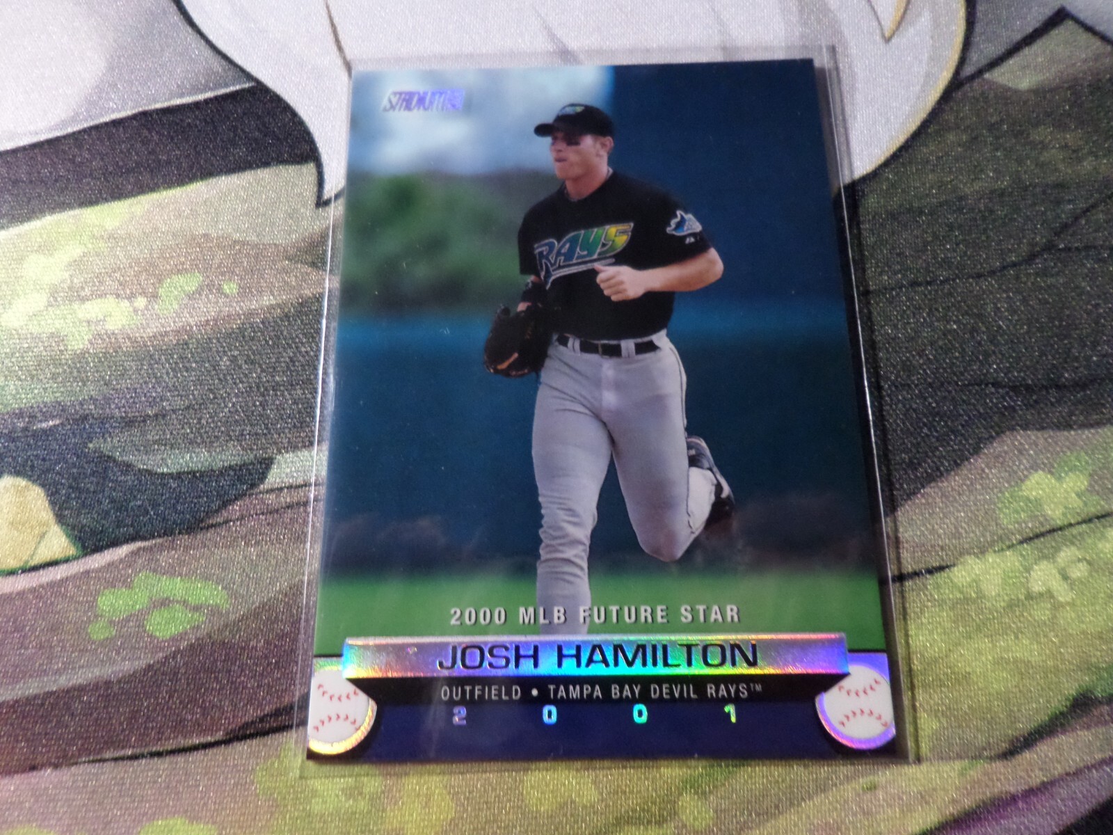 2000 Topps Stadium Club #183 Josh Hamilton rookie card, Texas Rangers ...