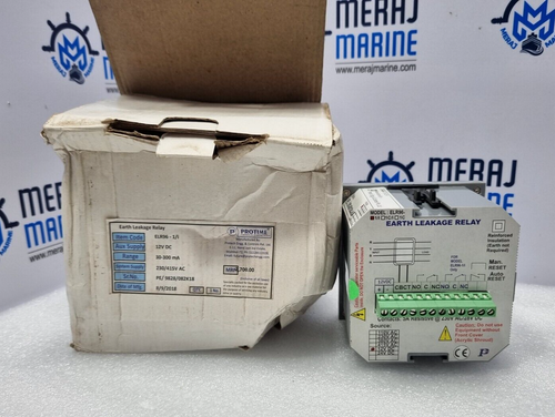 Protime ELR96-1/I Relais De Fuite De Terre 12V CC 30-300mA 230/415V CA ...