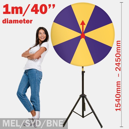Extra Large 1 meter/40'' Prize Wheel, Lucky Spin, wheel of fortune for ...