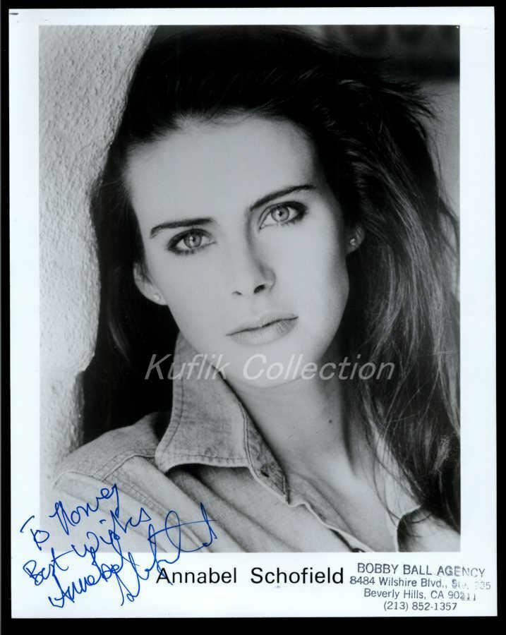 Annabel Schofield - Signed Autograph Headshot Photo - Dallas | eBay
