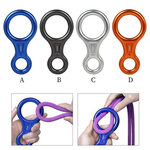 Figure 8 Descender Belay Device Rock Tree Climbing Rappel Gear Downhill ...