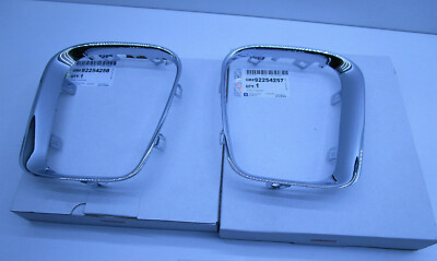 HOLDEN COMMODORE VE SS SV6 SSV S2 FRONT BAR FOGLIGHT BEZELS CHROME ONLY ...