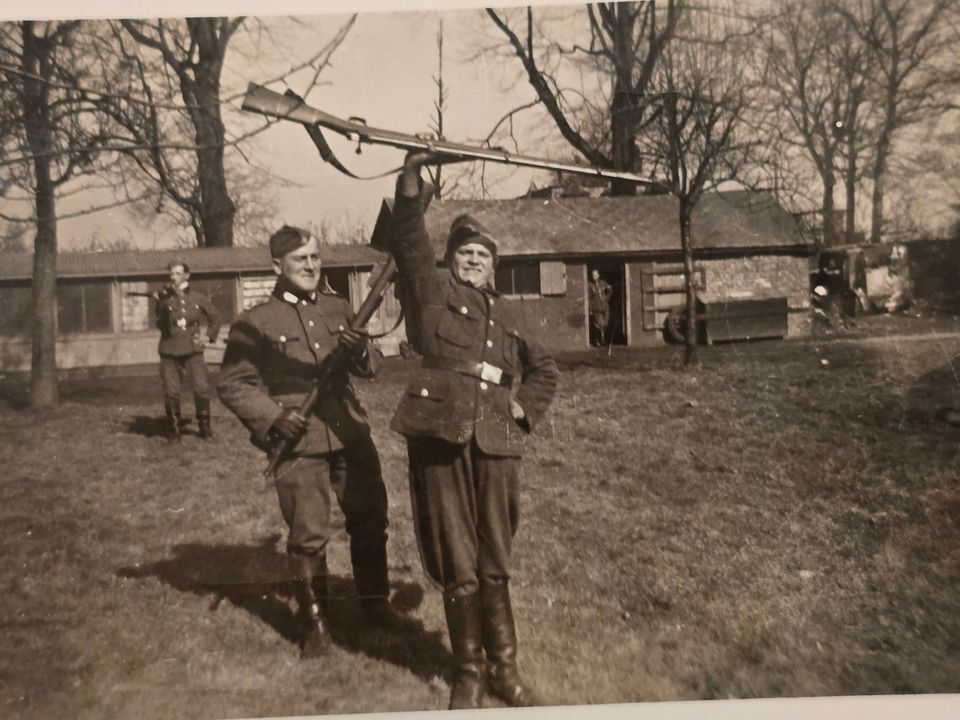 WWII German Wehrmacht Soldier Disciplinary Punishment Scene Photo Third ...