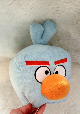 Angry Birds Ice Cube Bird Soft Toy Teddy Plush 2012 Commonwealth | eBay UK