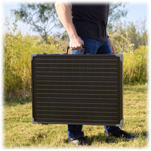 Duracell 100W Heavy Duty Briefcase Solar Panel | eBay