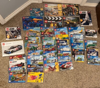 Lot Of 45 Lego Set Instructions | eBay