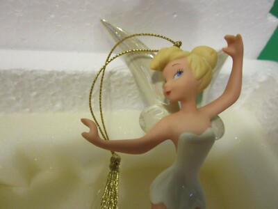 LENOX Disney - 1st - TINKER BELL Ornament -- TINK 2004 -- -- NEW in BOX ...