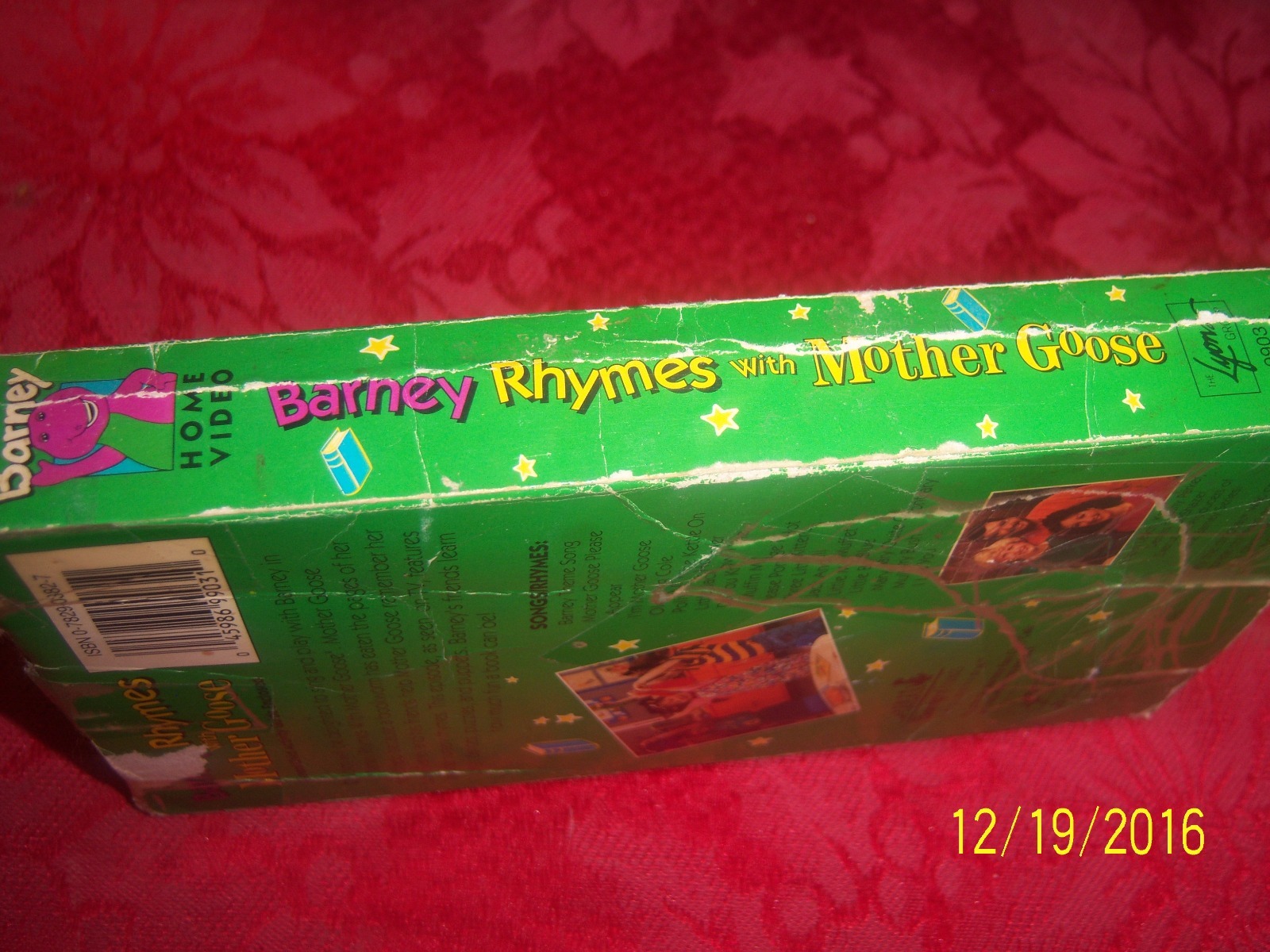 Barney - Barney Rhymes With Mother Goose | Grelly USA