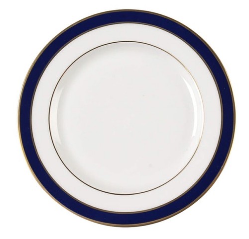 Lenox Federal Cobalt Blue Bread & Butter Plate Gold Trim 6-1/4" USA ...