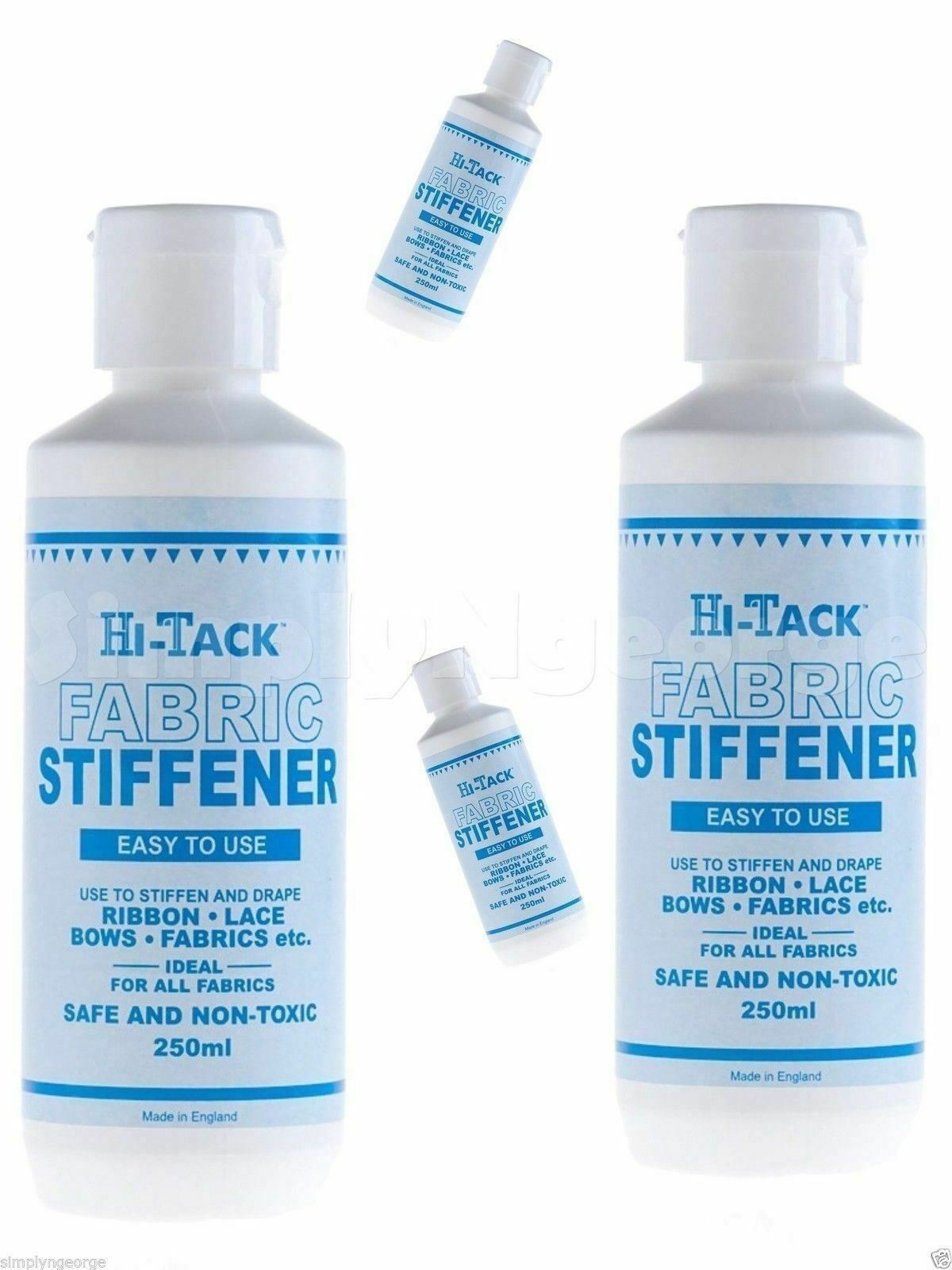 Hi Tack Fabric Stiffener 250 ml | Use To Stiffen Drape Ribbon Lace Bows ...