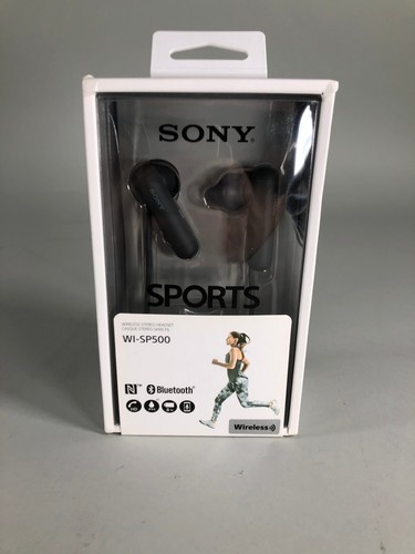 New Sony SPORTS Wireless Stereo Headset Black WI-SP500 | eBay