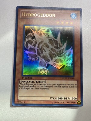 Yu-Gi-Oh! HYDROGEDDON Ultra Rare 1st Edition LCGX-EN190 MP | eBay