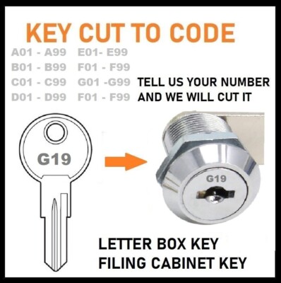 For Sandleford Letterbox, Mailbox Letter Box Lock Key Key -Made To Code ...