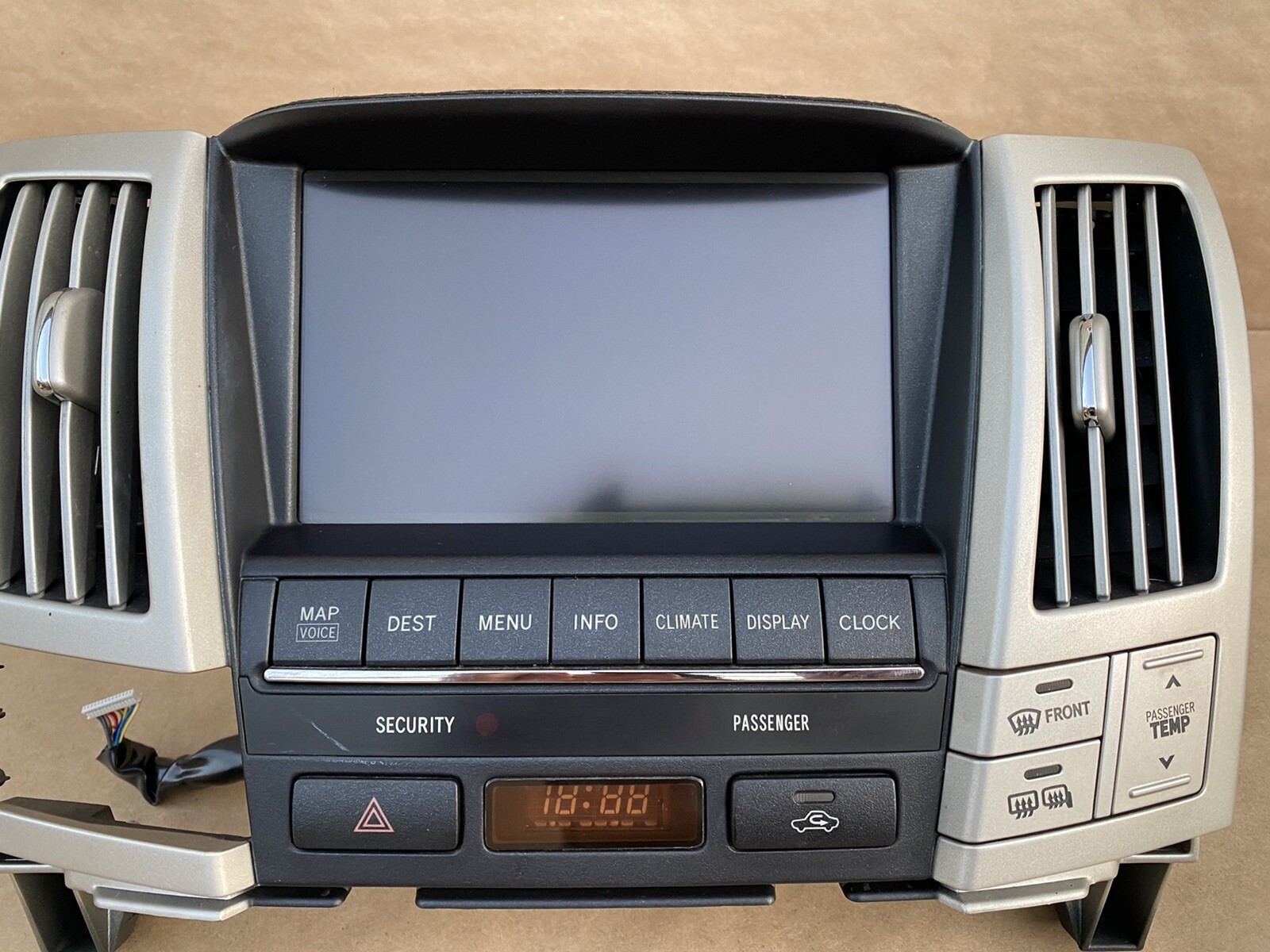 2004 Lexus RX330 GPS Navigation Information Touch Screen Display 86110 ...