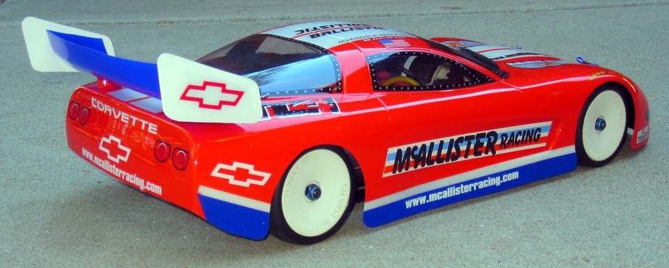 C5 Corvette 190mm wide 1/10th Scale RC car body #191 | eBay