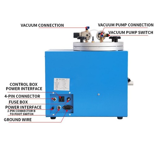 Fully Automatic Digital Vacuum Wax Injection Machine Wax Casting ...
