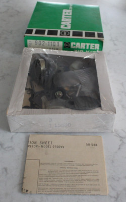 Carter Zip Kit 902-1101 Ford, Mercury 1977-1978, Lincoln 1977-1979 | eBay