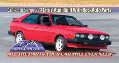 ROCKAUTO COLLECTOR CAR MAGNET #229 1984 AUDI COUPE GT | eBay