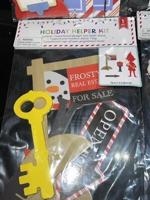Elf Holiday Helper Kit Props Target Bullseye 2023 Christmas Frosty's ...