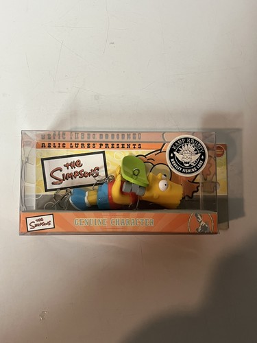 Simpsons Fishing Lure Bart Kamp Krusty Novelty NIB | eBay