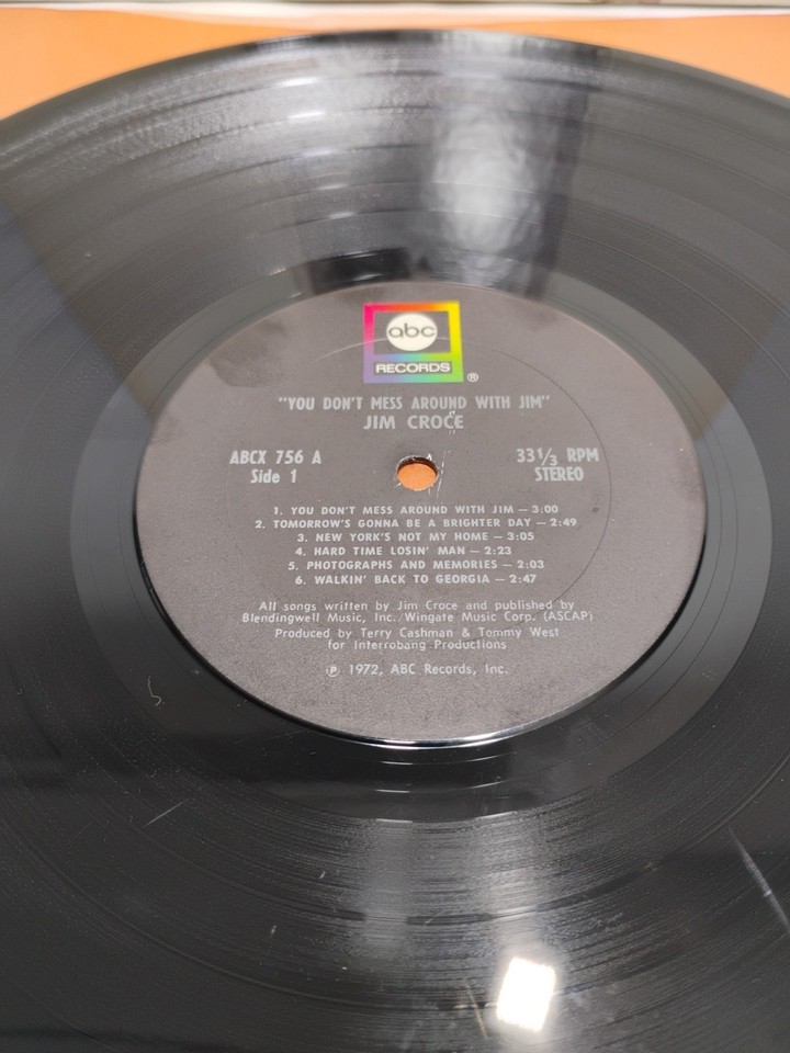 Jim Croce "Don’t Mess Around With Jim" LP - ABC Records 1972 | eBay UK