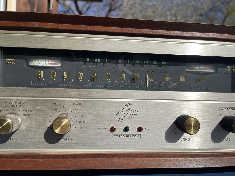 Fisher FM-1000 Vintage Tube FM Broadcast Monitor Tuner Chassis, Model ...