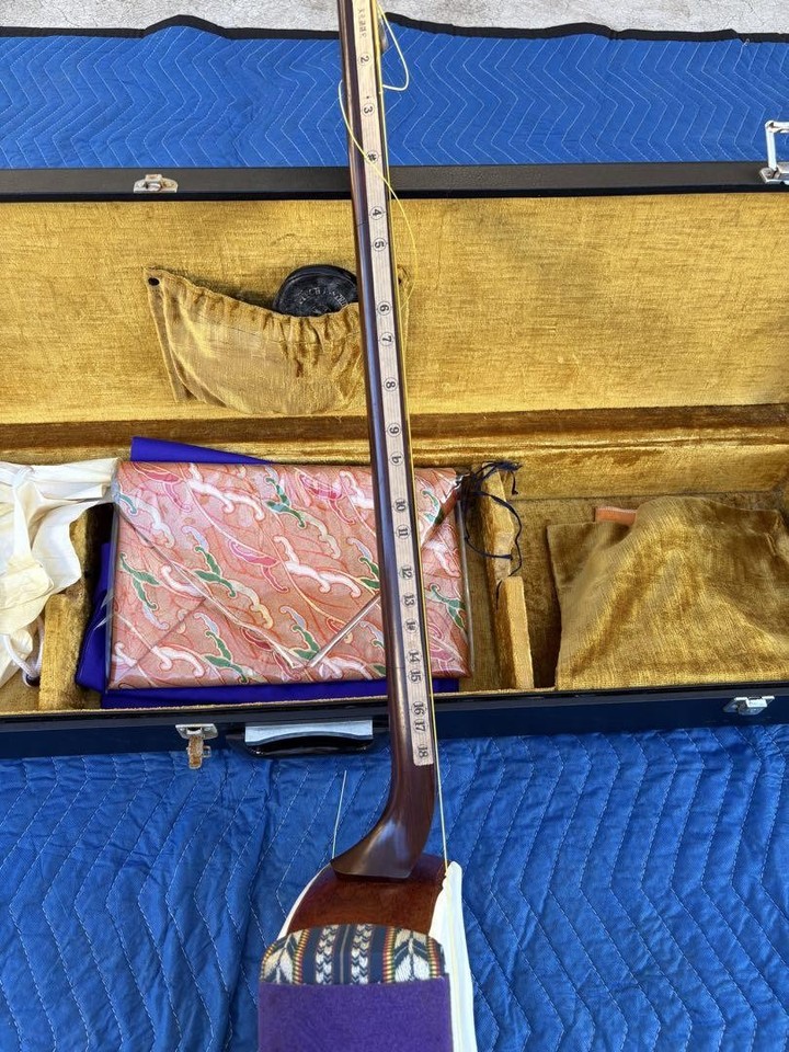 Shamisen Japanese Traditional Musical Instrument with Hard Case etc | eBay