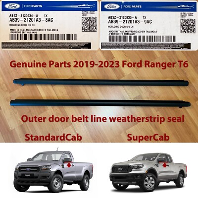 Door belt weatherstrip seal for Ford Ranger T6 P375 PX SuperCab ...