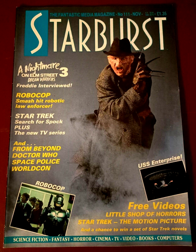 Starburst: #111, November 1987 - UK Film Magazine / Nightmare On Elm St ...