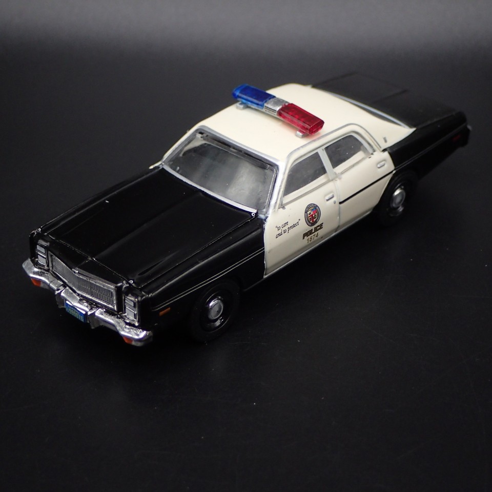 1977 77 PLYMOUTH FURY LAPD LOS ANGELES POLICE DEPT 1:64 SCALE DIECAST ...