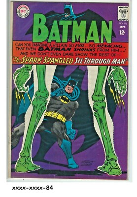 Batman #195 © September 1967, DC Comics | eBay