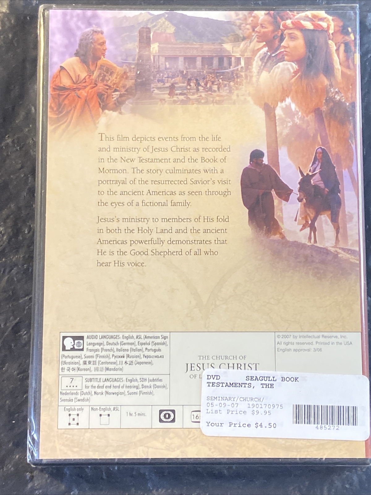 The Testaments of One Fold and One Shepherd DVD Home and Family ...