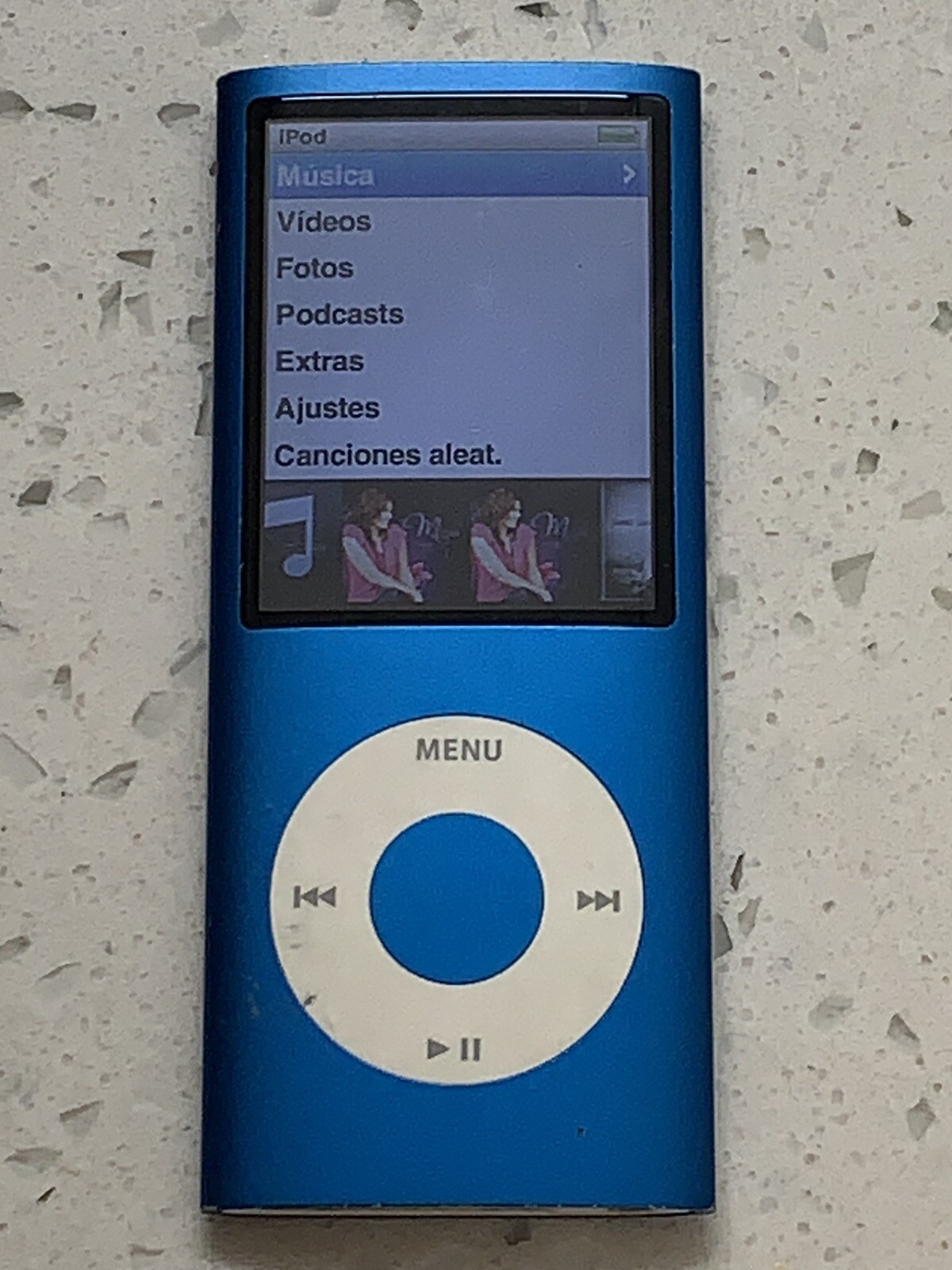 Apple Ipod Model No A1285 Used Blue Capacity 8 Gb 4th Generation | eBay