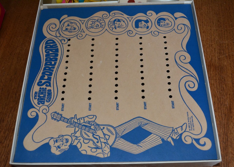 1969 THE ARCHIE GAME ARCHIES Whitman | eBay
