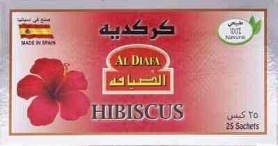 AL Diafa Habiscus Tea 25 Tea Bags Free Shipping World Wide | eBay
