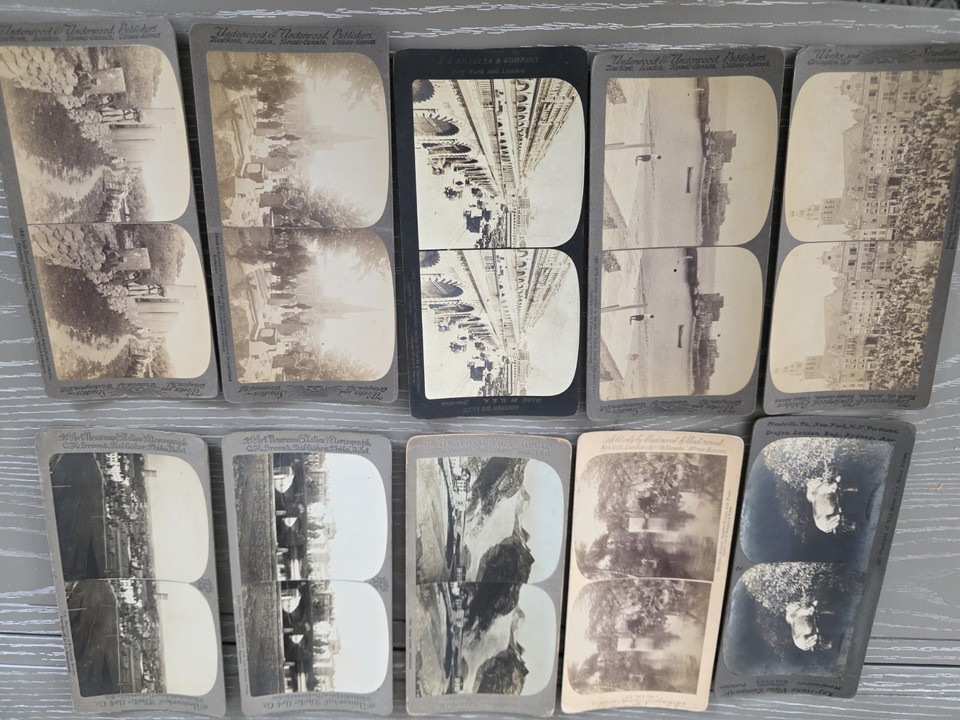 Antique Keystone Monarch Stereoscope Stereo Viewer- With 38 Viewing ...