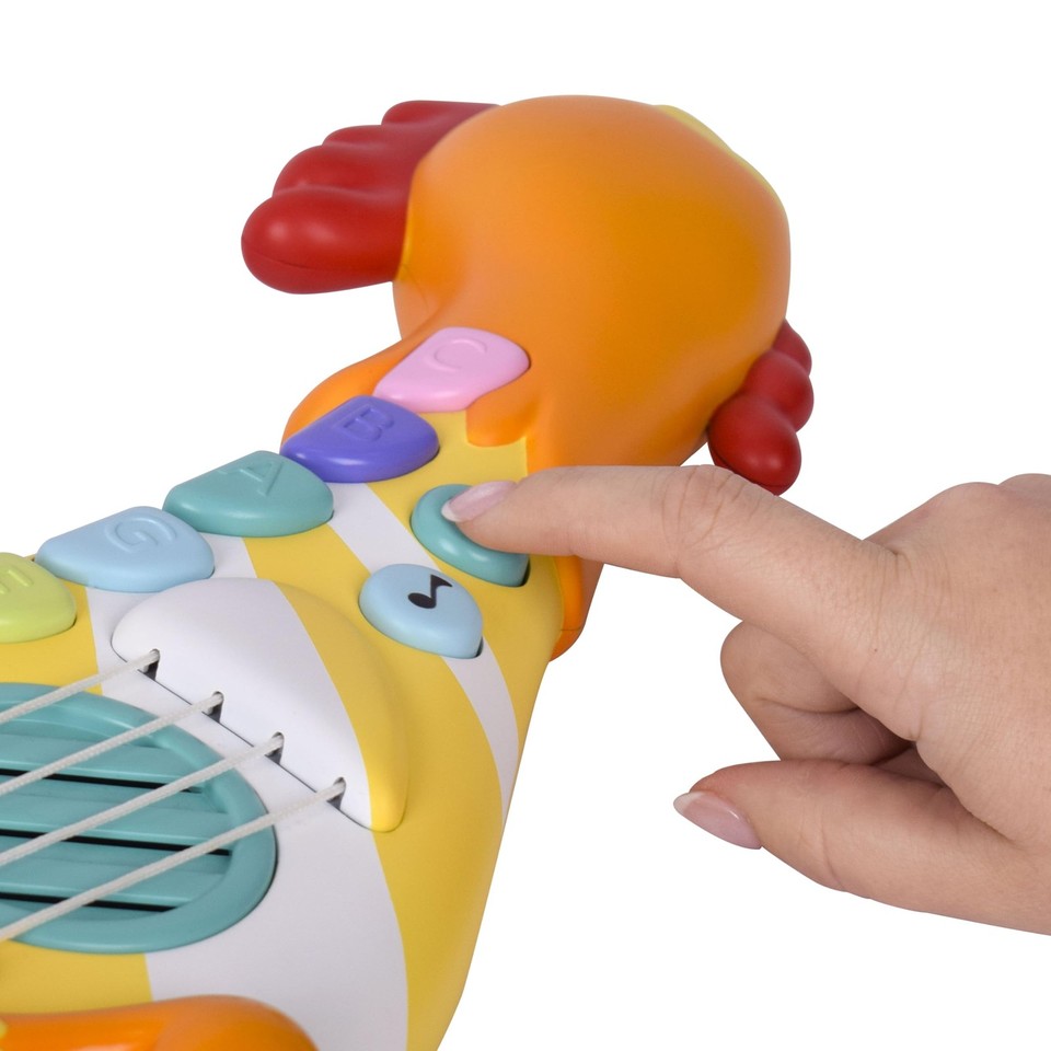 Musical Chicken Guitar - Toddler Percussion Instruments Toy for Kids ...