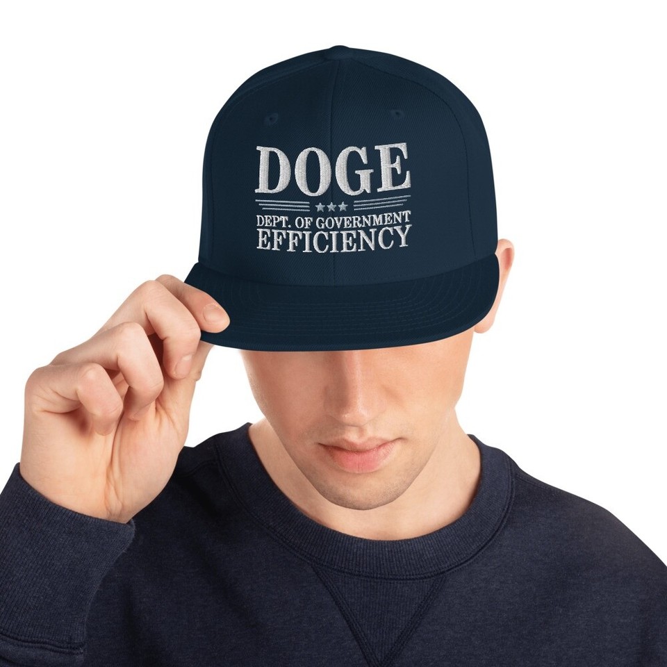DOGE HAT - DEPT OF GOVERNMENT EFFICIENCY - MAGA - ELON MUSK AND VIVEK ...