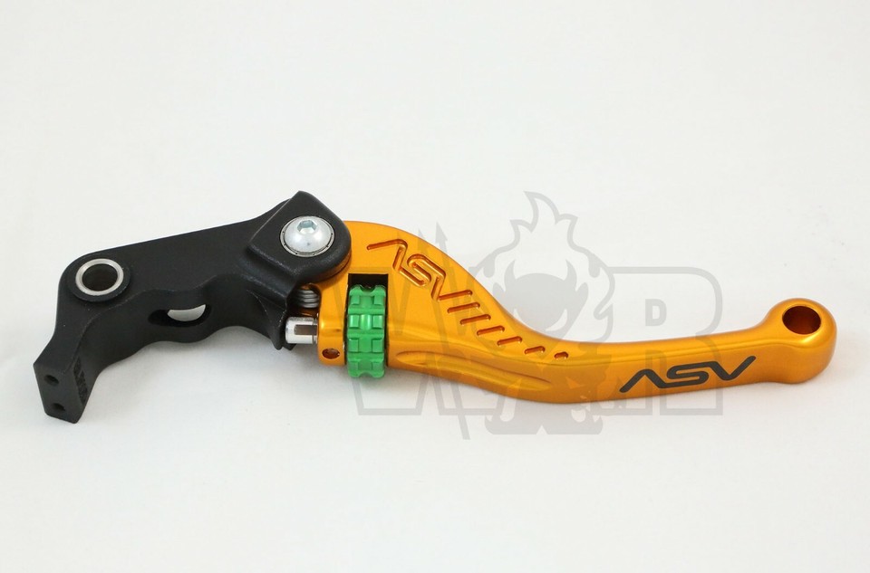 Yamaha R6 2005 06 07 08 09 10 11 12 13 14 15 16 ASV F3 Lever Set Gold ...