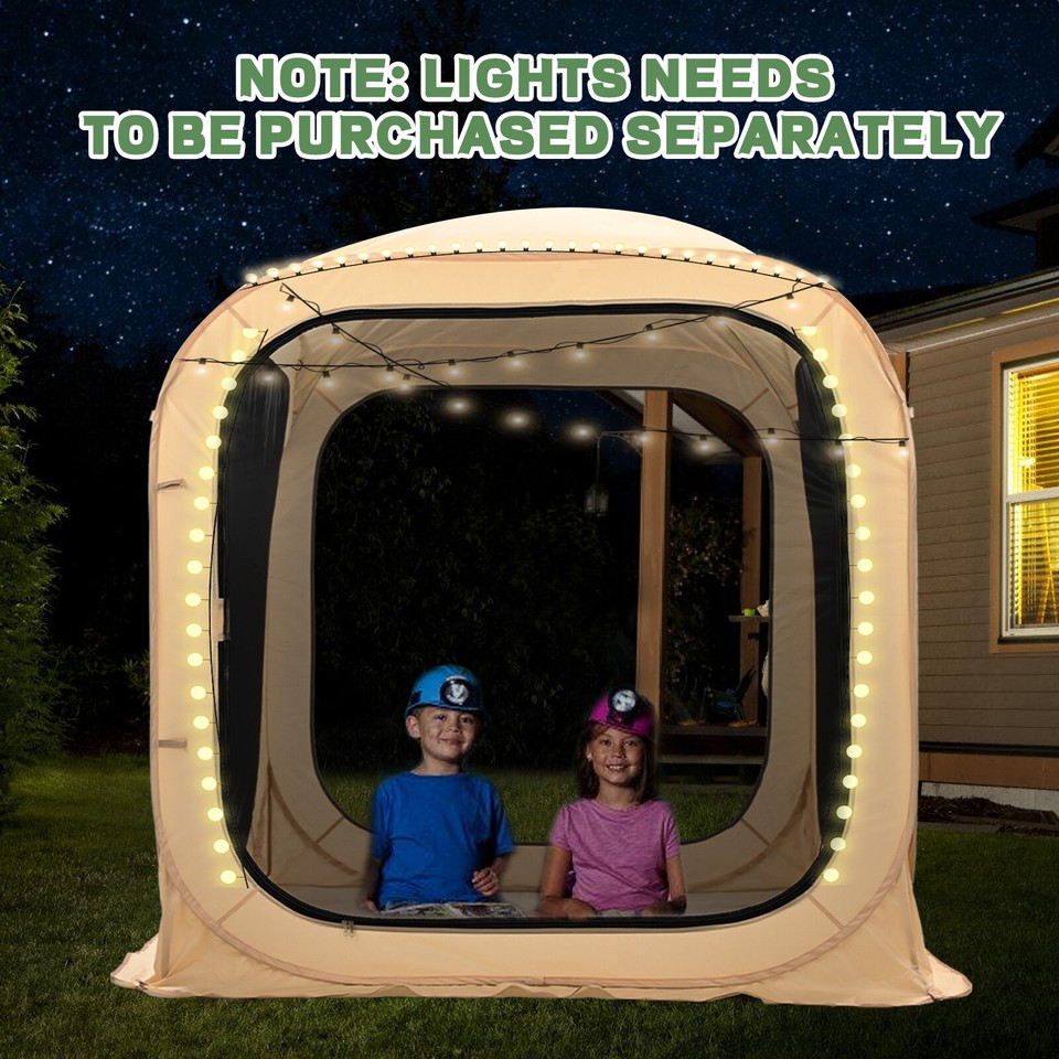 H&ZT Screen House Tent Pop-Up Screen Room Canopy Instant Screen with ...