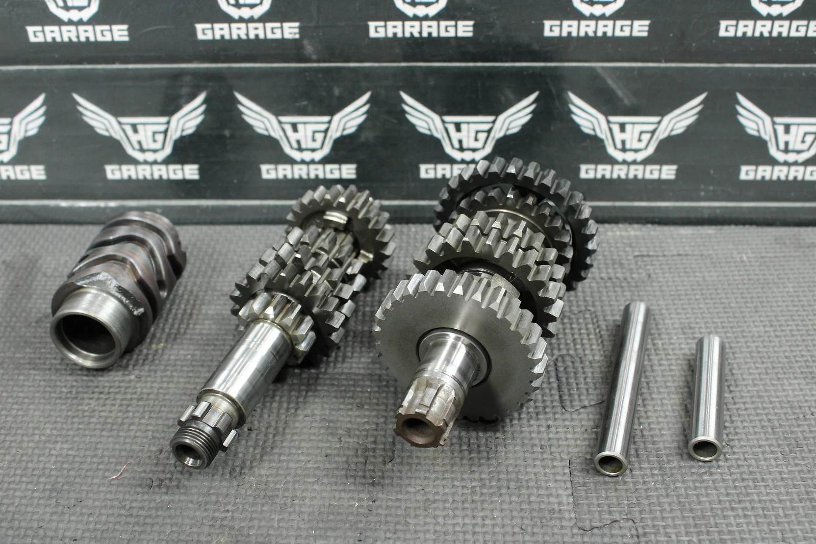 1998 SUZUKI RM80 OEM ENGINE TRANSMISSION TRANNY ASSEMBLY GEARS