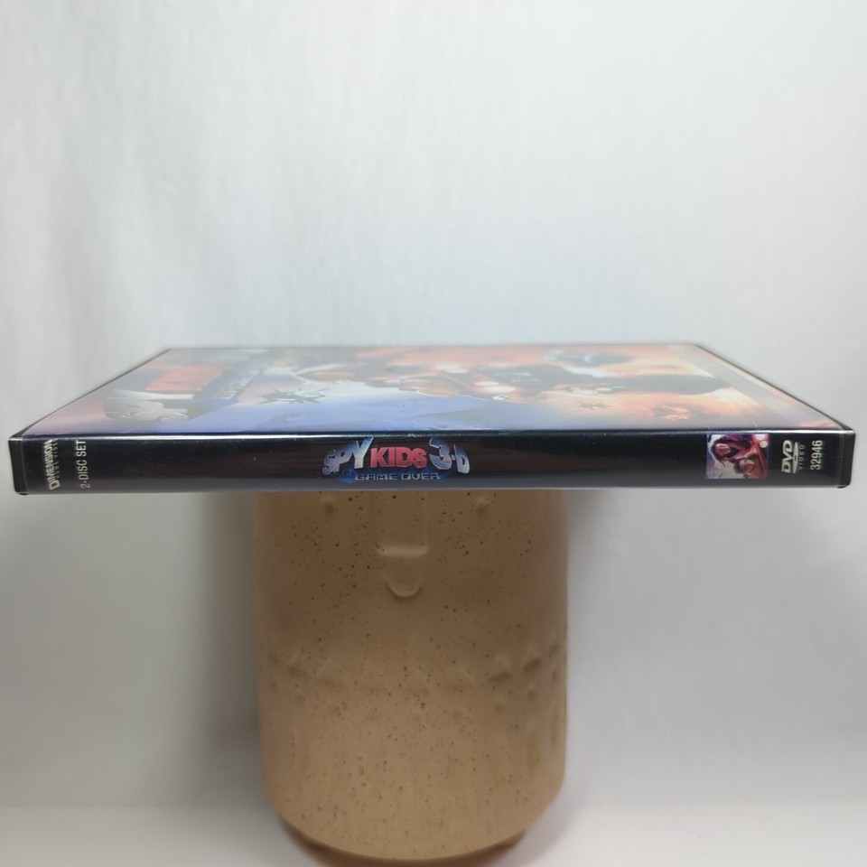 Spy Kids 3: Game Over (DVD, 2004, Includes both 2-D and 3-D Versions ...